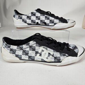 DC | Shoes | Dc Women Shoes 7 38 Skater Black White Checkered Board ...
